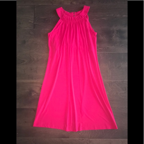 Calvin Klein | Dresses | Calvin Klein Dark Pink Shift Dress | Poshmark